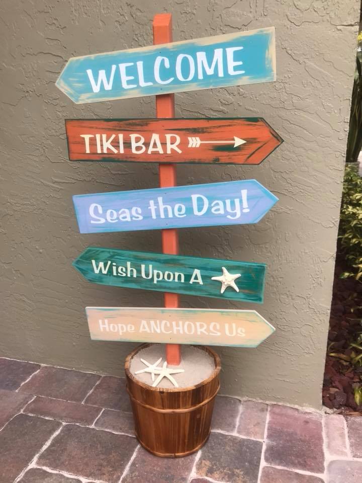 Beach Sign – KB Social Artworking